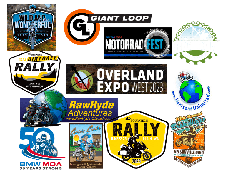 2023 ADV Motorcycle Rallies, Expos & Events - Pasq Adventure